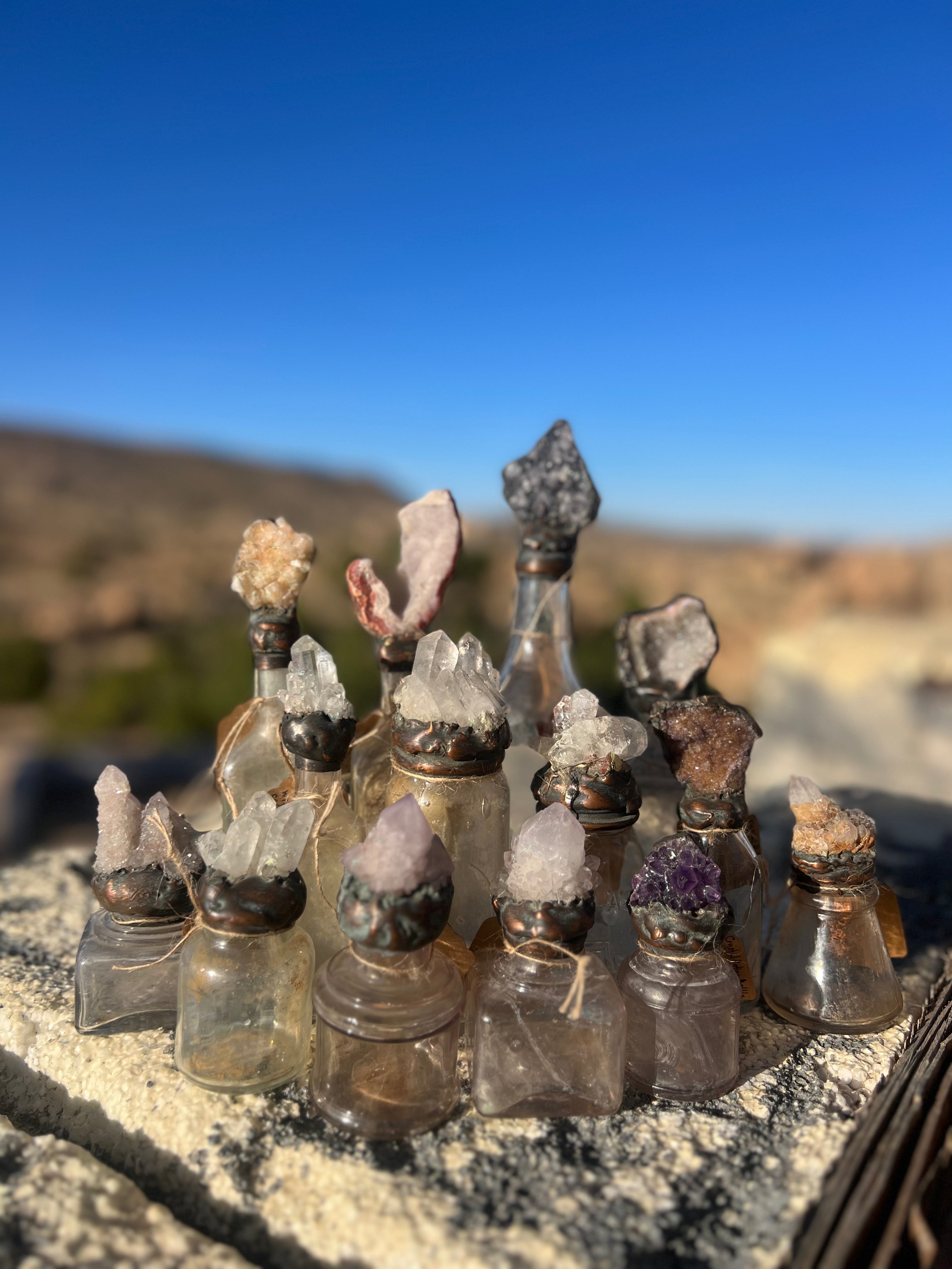 Crystal Potion Bottles – Hanna.LA Handmade